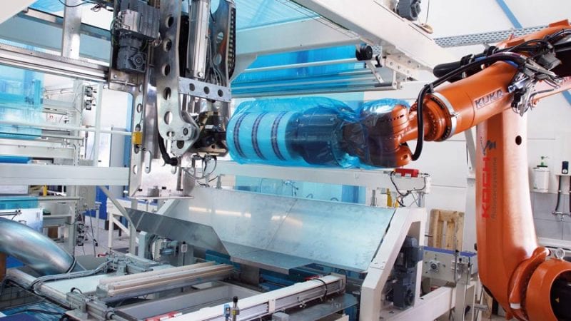 Robot Flex Packer | Die Verpackungsanlage für Ihre Rollen